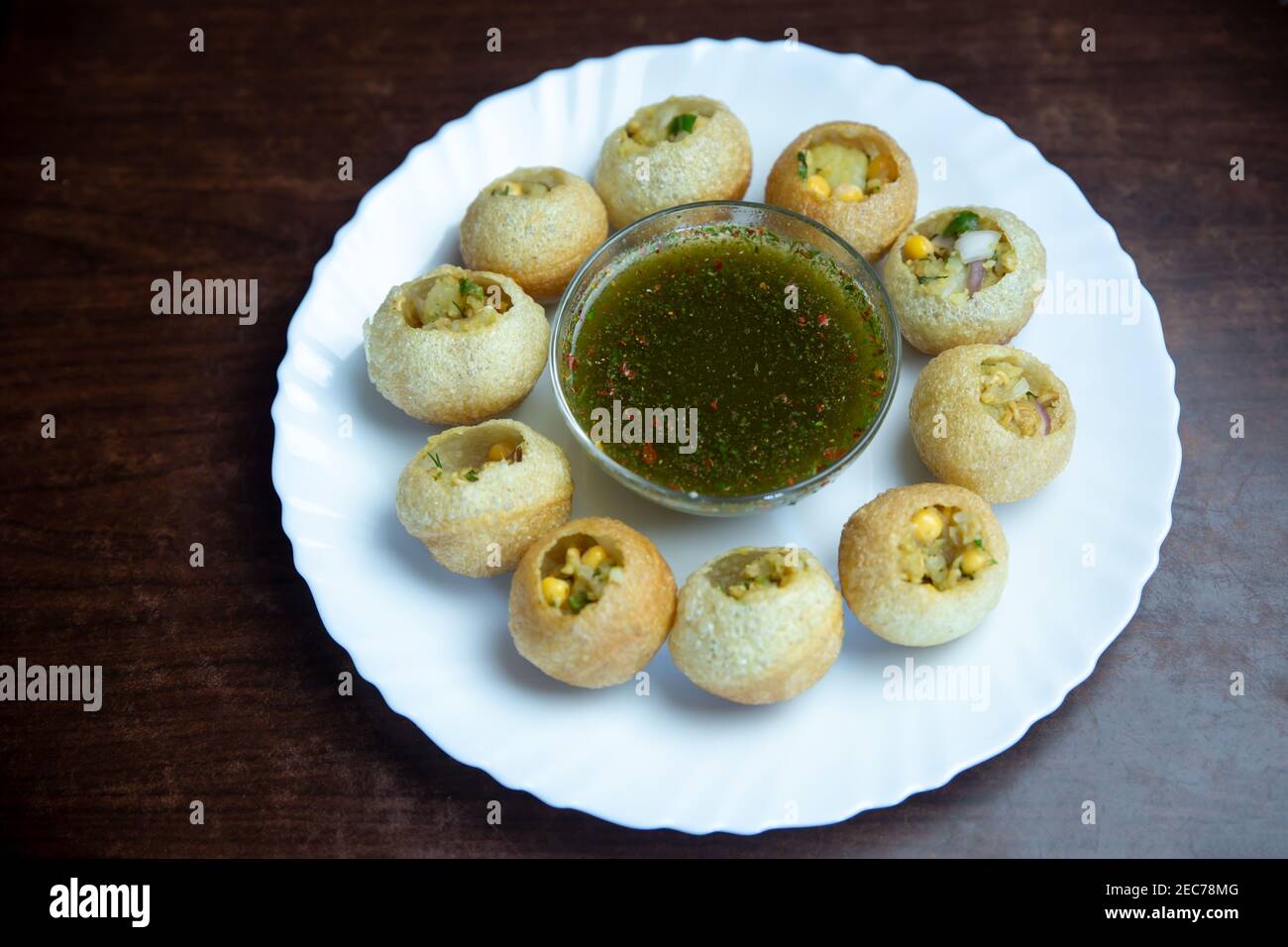 Pani Puri Is A Popular Street Snack Of India .Pani Puri or panipuri ...