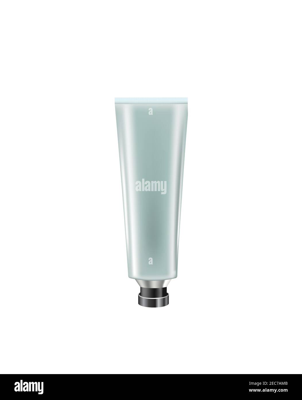 Blank plastic hand cream Stock Vector Images - Alamy