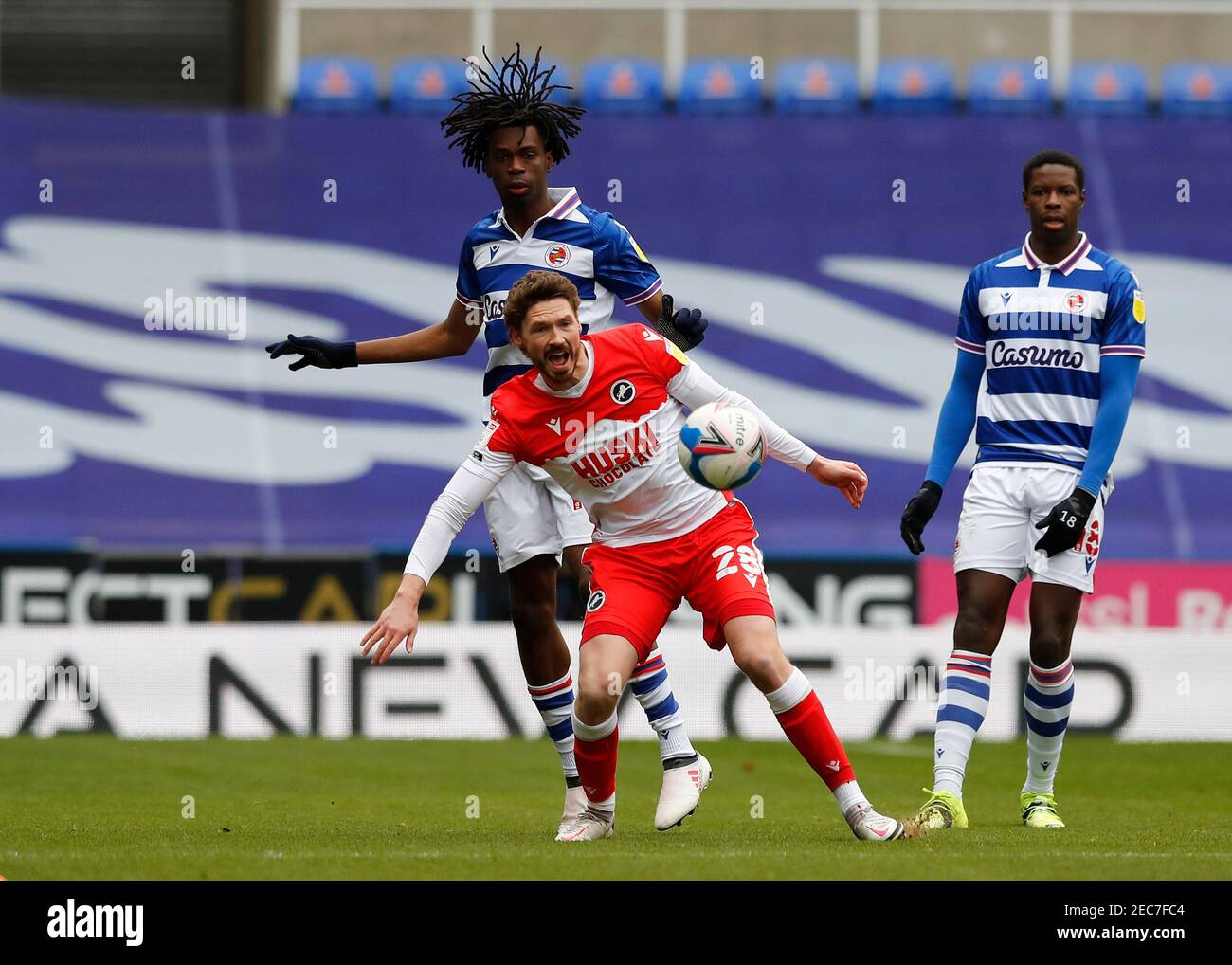 Madejski Stadium, Reading, Berkshire, UK. 13th Feb, 2021. English ...
