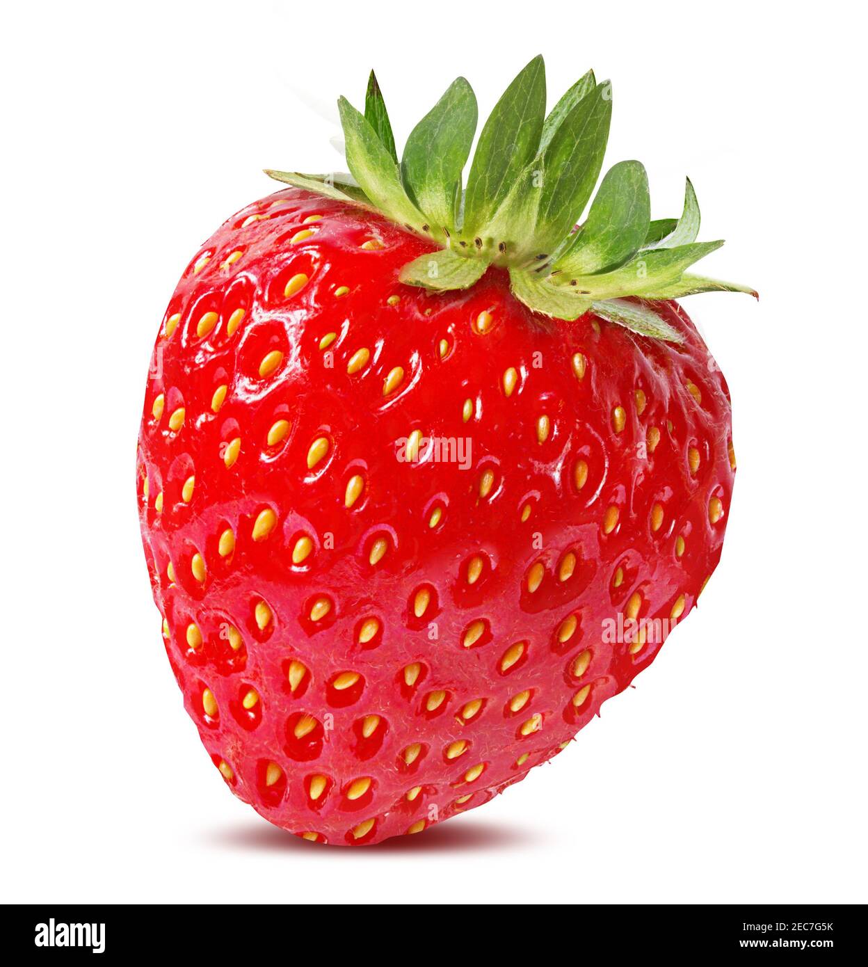 strawberry isolated on white background Stock Photo - Alamy