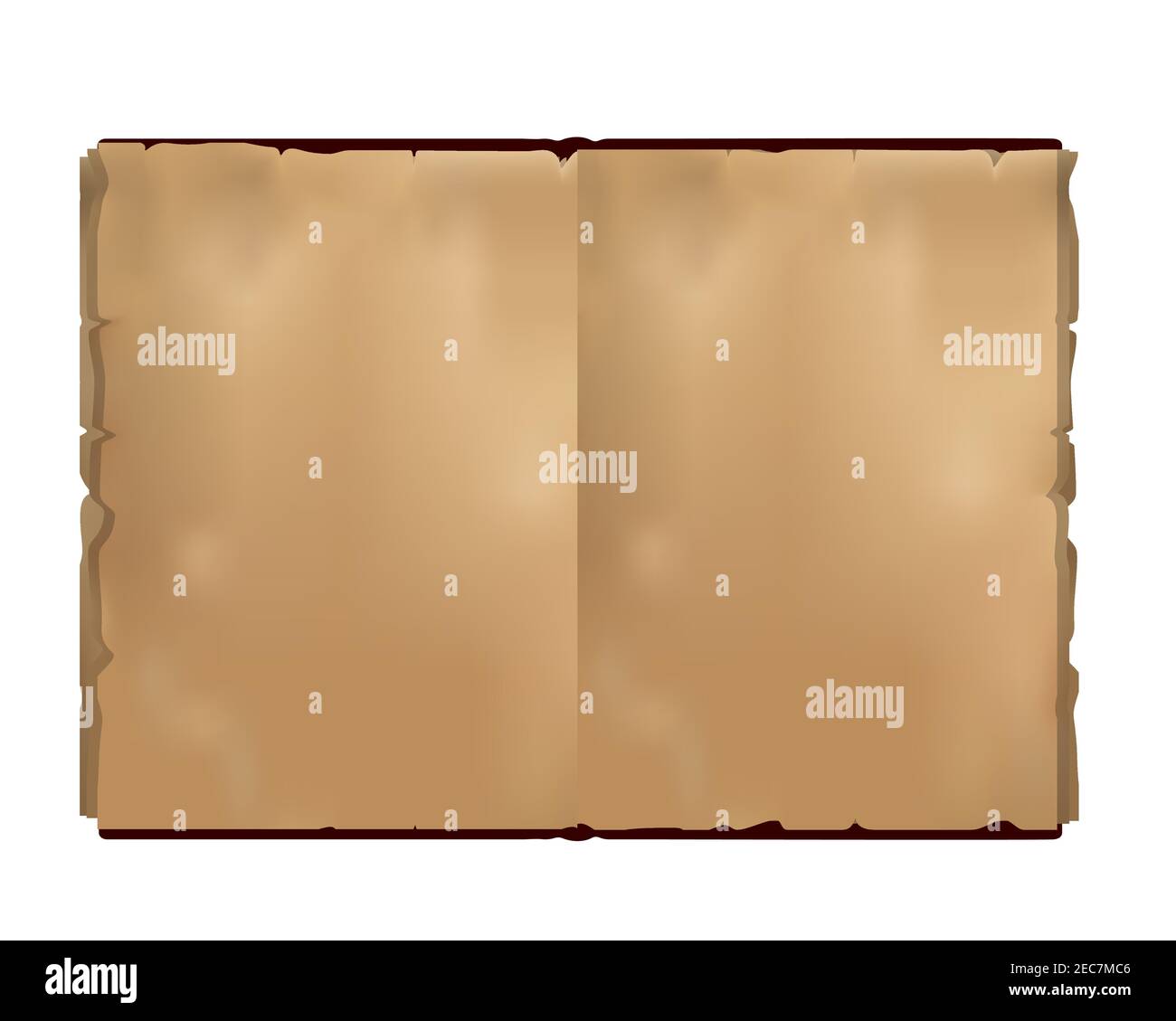 Old opened book. vector illustration Stock Vector Image & Art - Alamy
