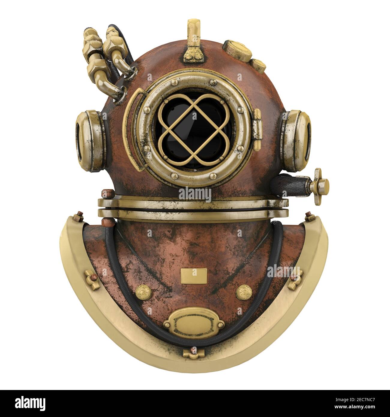 Copper helmet Cut Out Stock Images & Pictures - Alamy