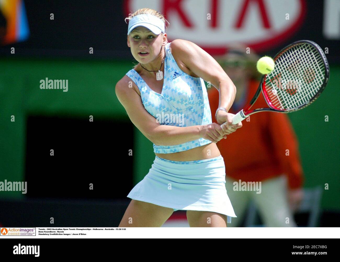 Anna Kournikova Australian Open High Resolution Stock Photography and ...