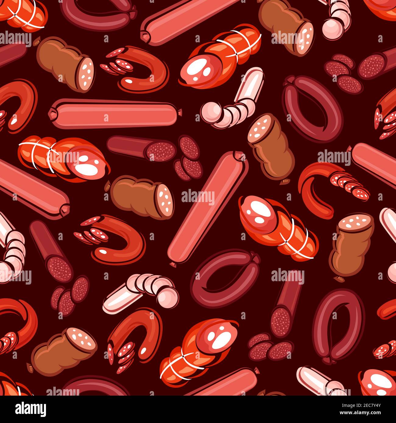 Wurst vector vectors hi-res stock photography and images - Alamy