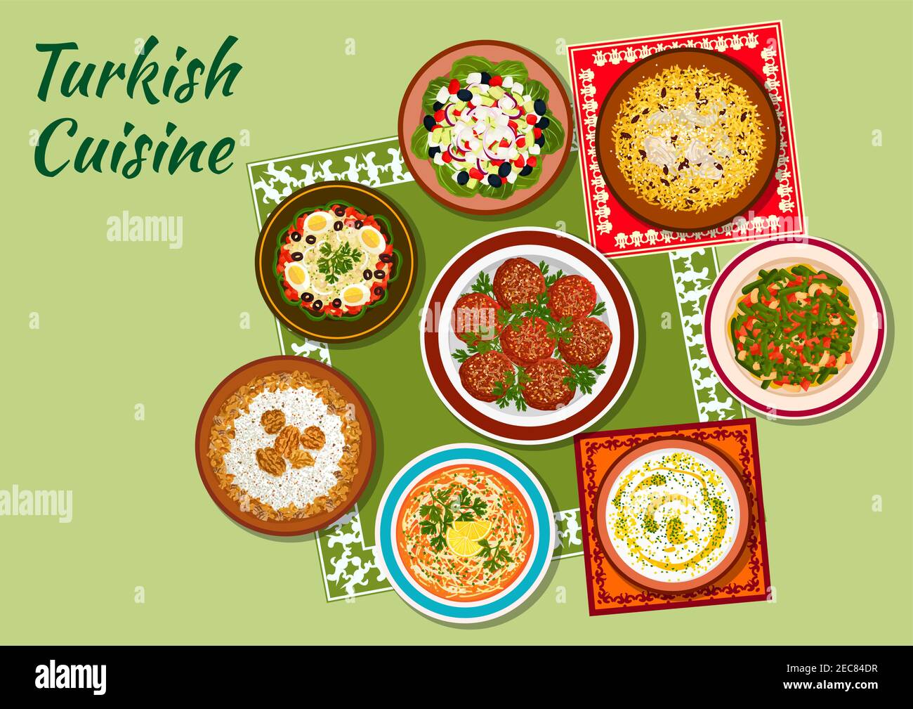 Circassian food Stock Vector Images - Alamy