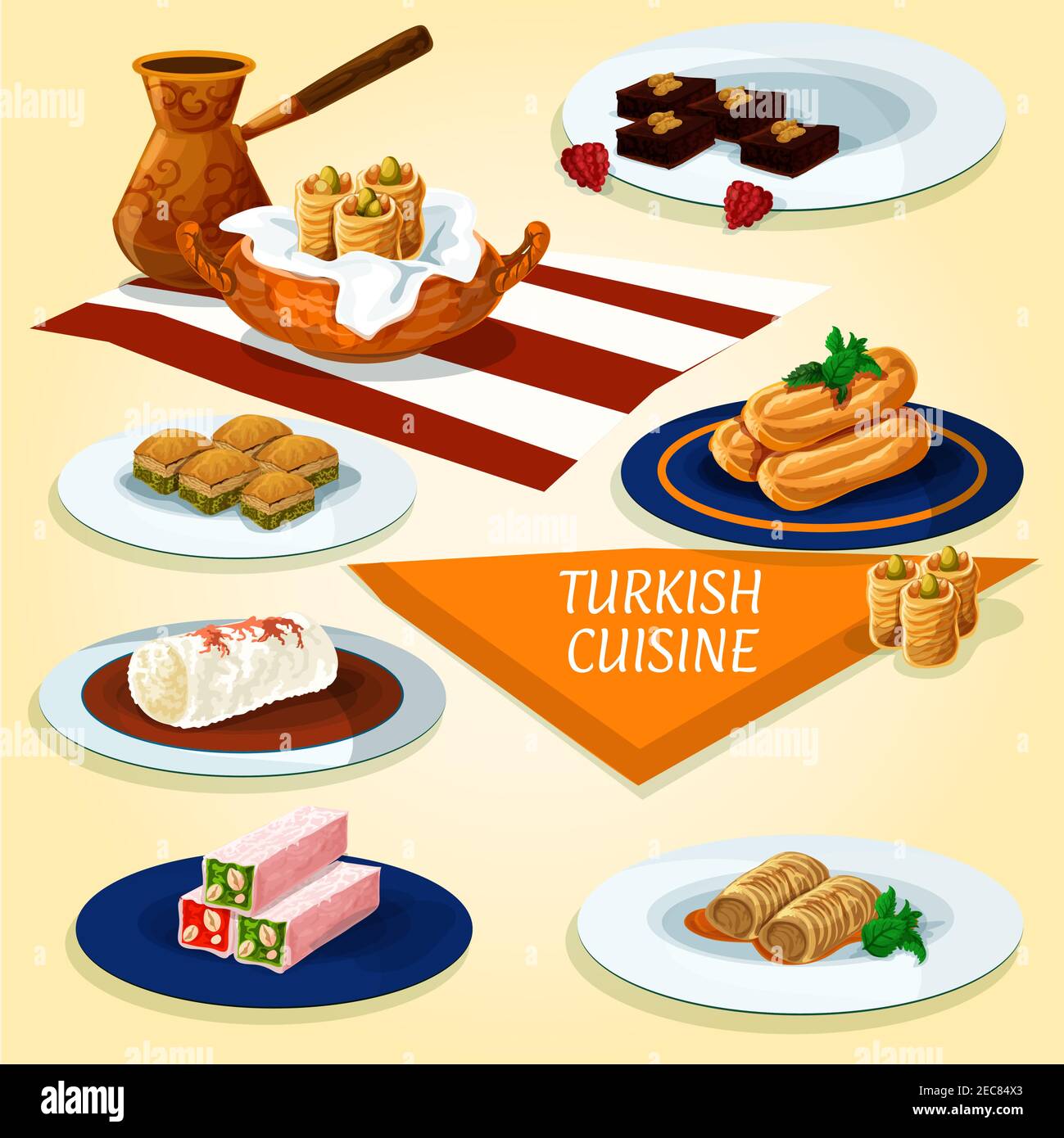 Feta with honey Stock Vector Images - Alamy