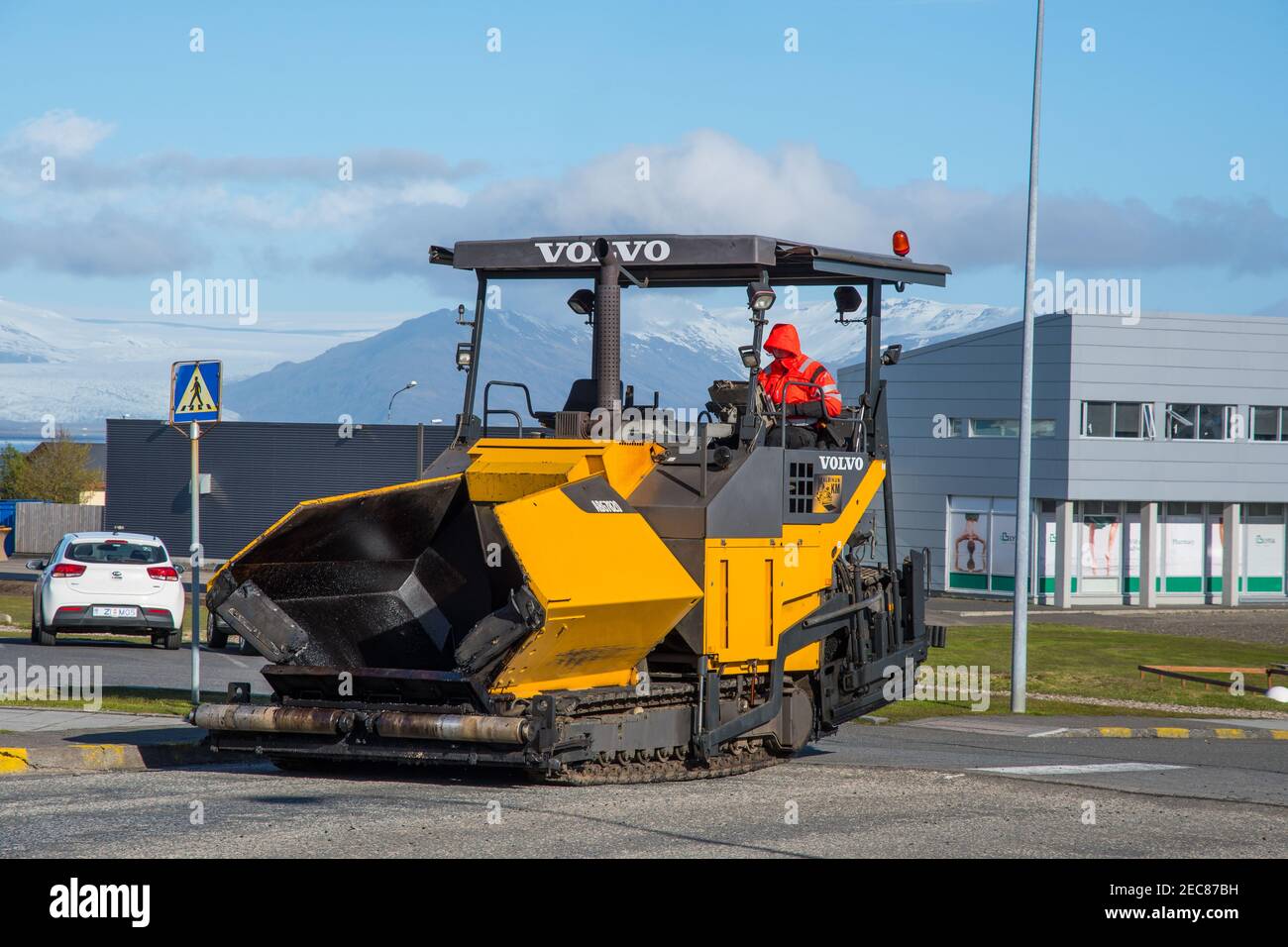 Asphalt laying technology hi-res stock photography and images - Alamy