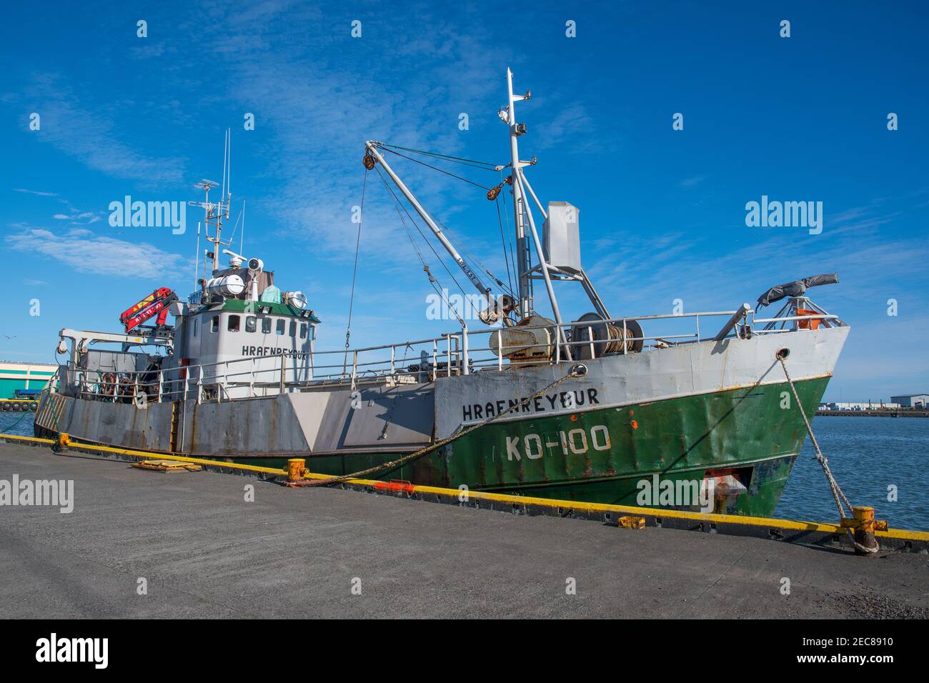Hornafjordur Iceland - August 10. 2018: Whaling and Sea Cucumber ...