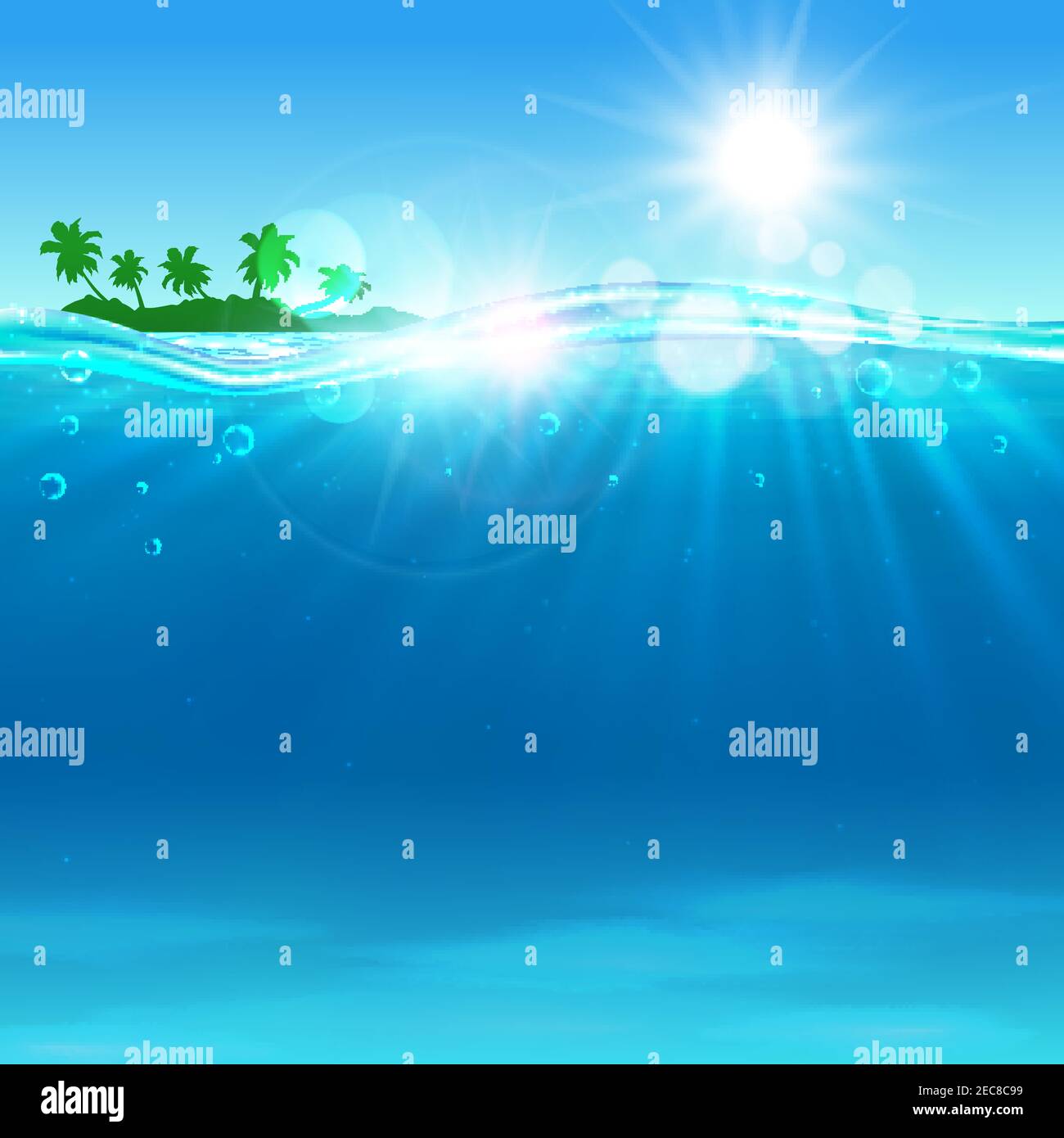 Spots of sunshine Stock Vector Images - Alamy