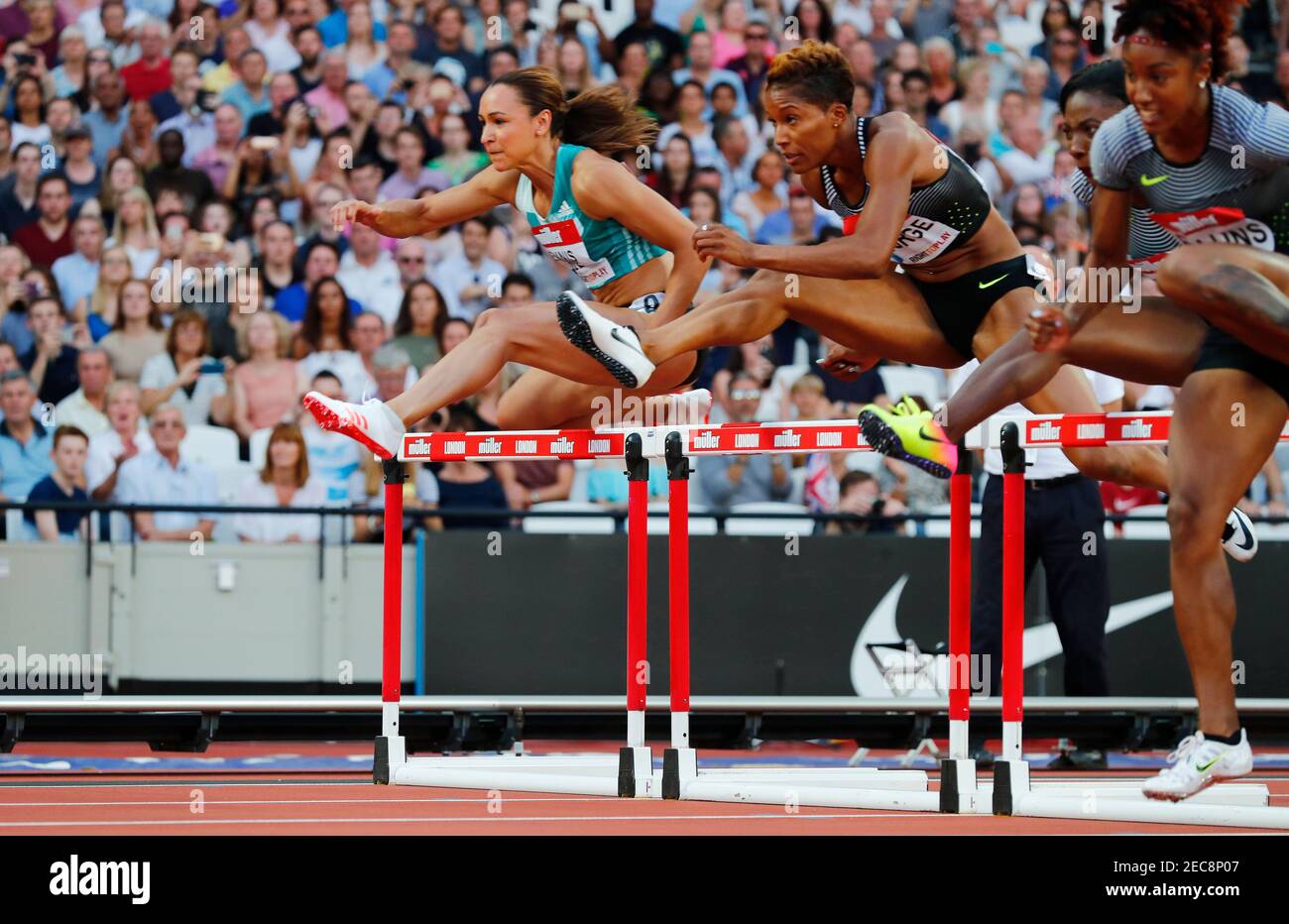 Great britain 100m hurdles hi-res stock photography and images - Alamy