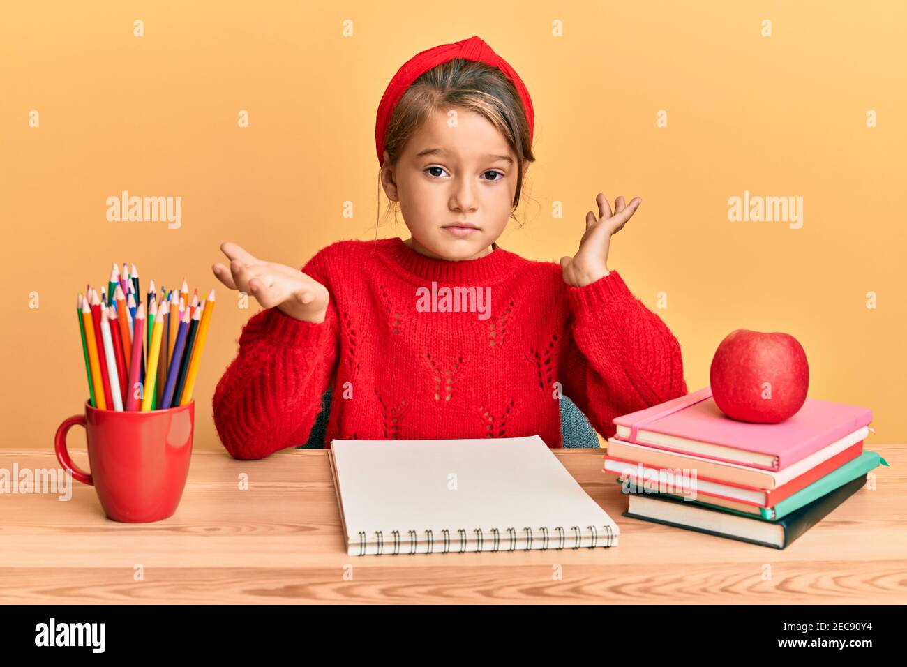 Confused Kid In Class