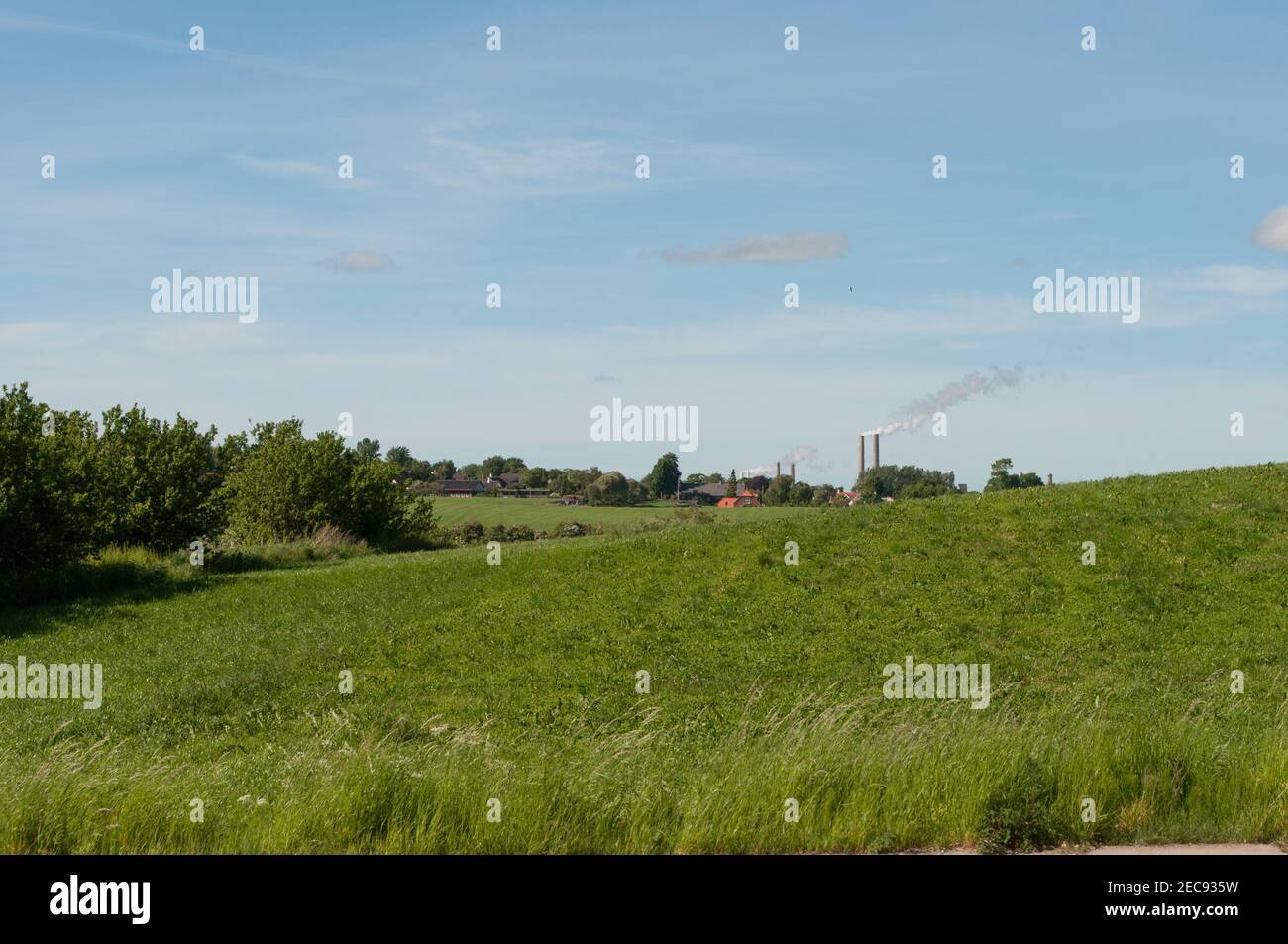 field in Aalborg Denmark Stock Photo - Alamy