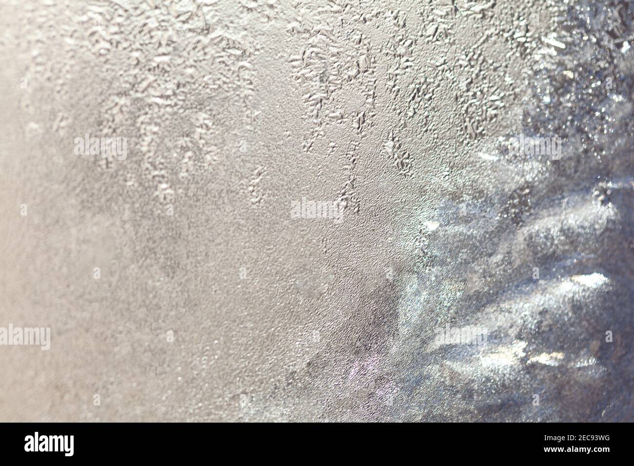 Ice on the frost window glass . Frozen Background Stock Photo - Alamy