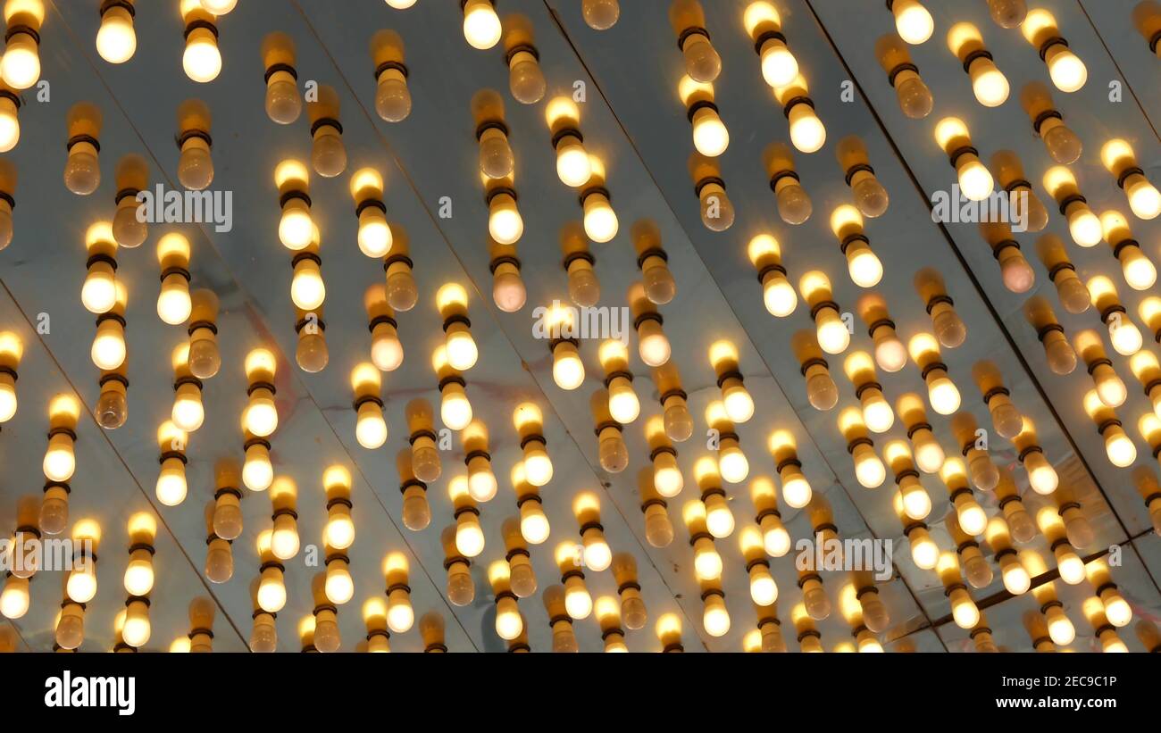 Old fasioned electric lamps blinking hi-res stock photography and ...