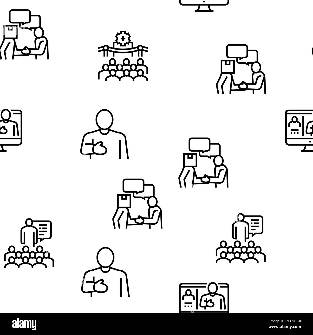 Introduction Speech Vector Seamless Pattern Stock Vector Image & Art ... Introduction Speech Vector Seamless Pattern Stock Vector Image & Art ...