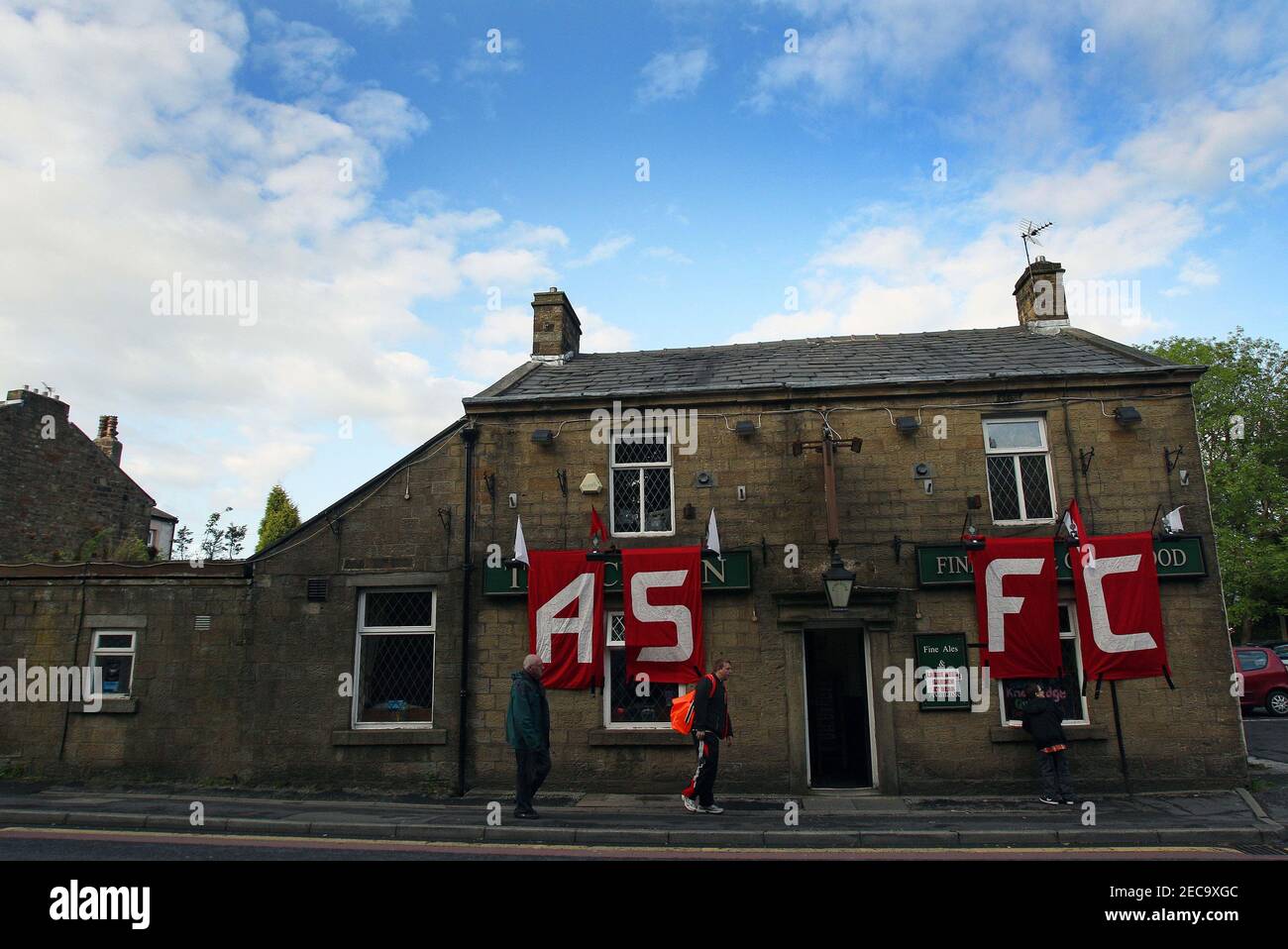 Accrington stanley flags hi-res stock photography and images - Alamy