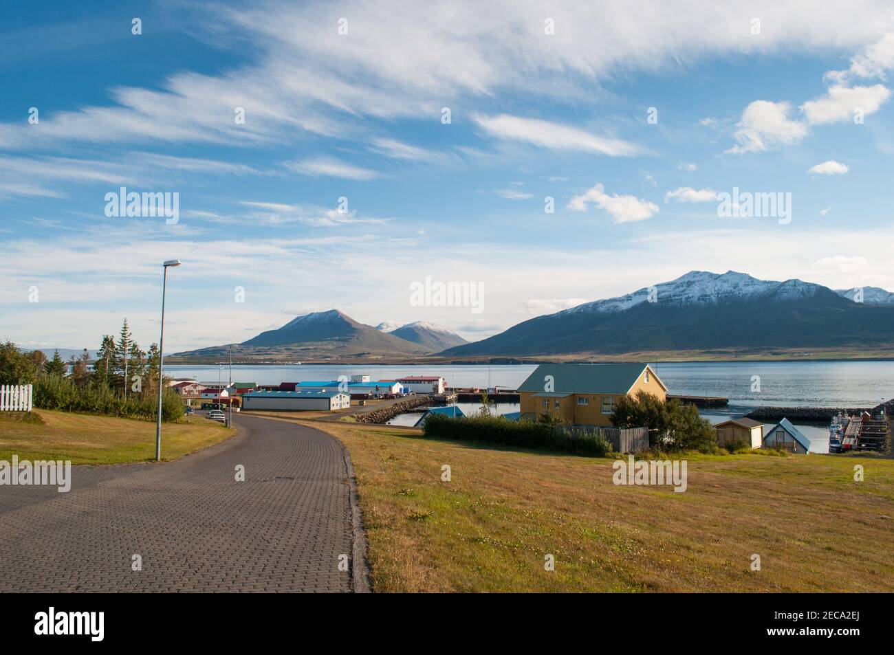 island of Hrisey in Iceland Stock Photo - Alamy