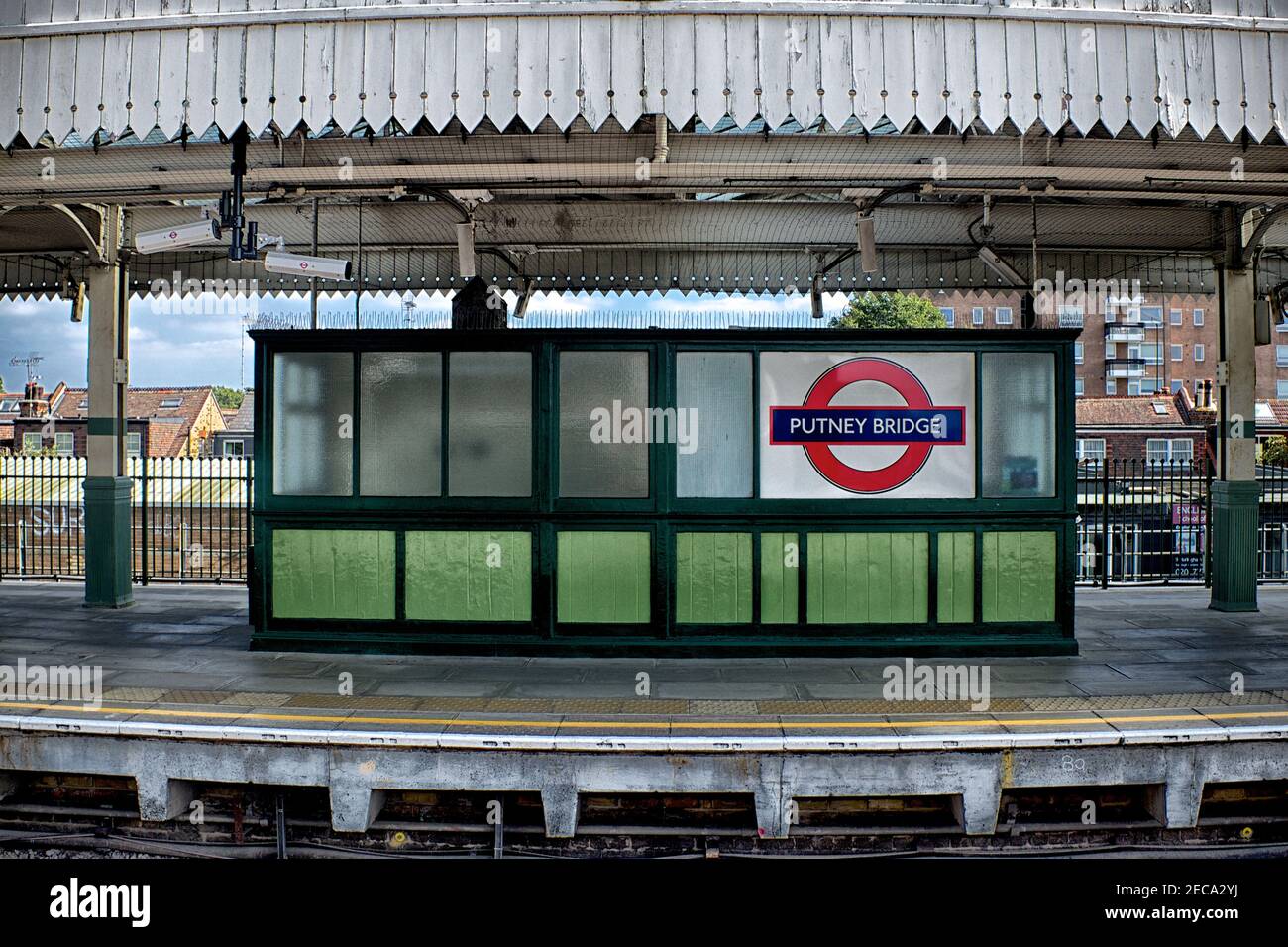 Putney Bridge Station Stock Photo - Alamy