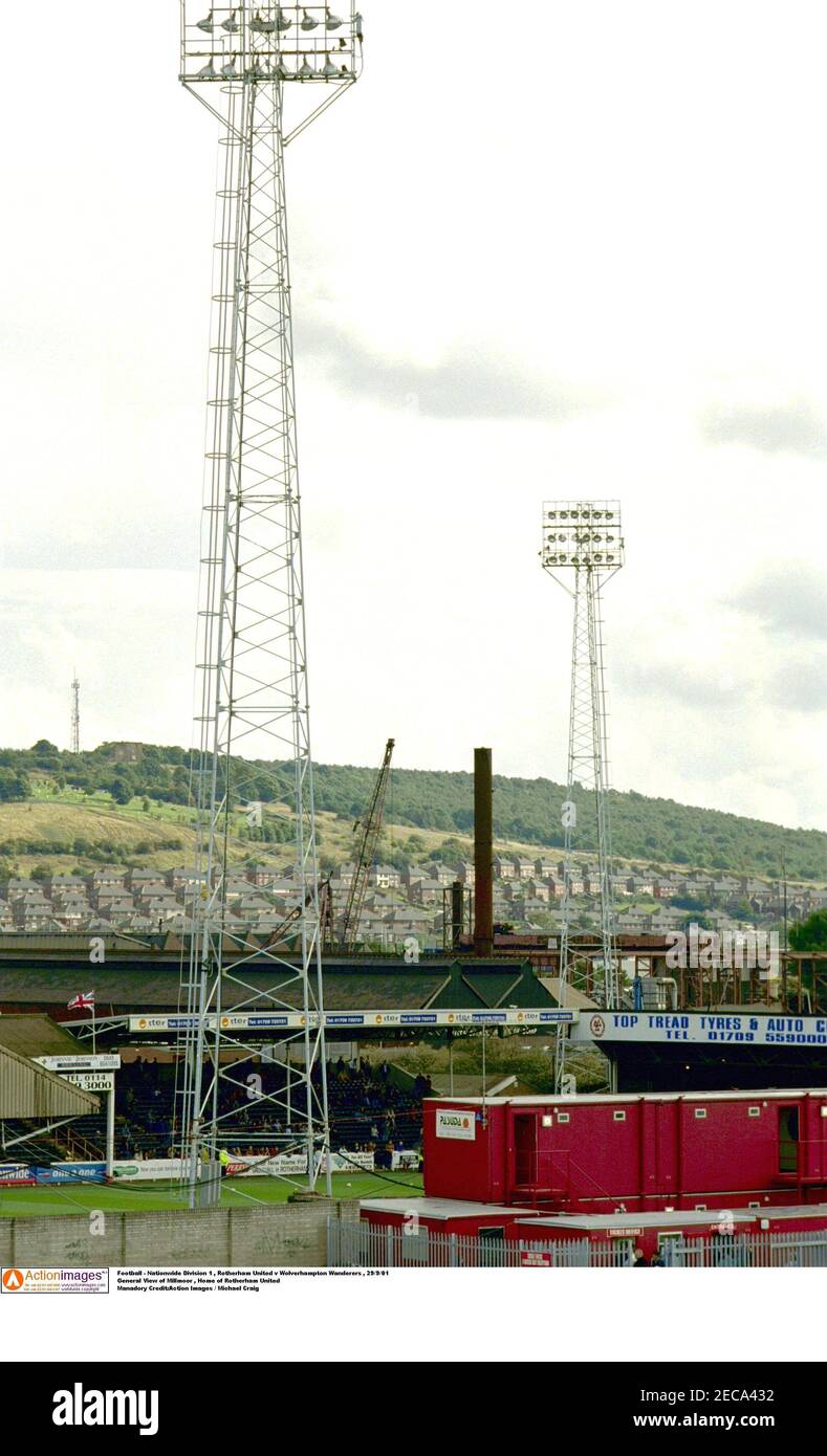 Millmoor home of rotherham united hi-res stock photography and images ...