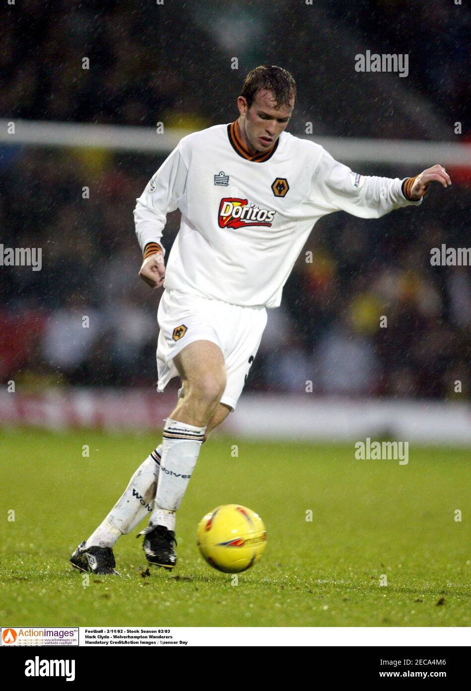 Sport football action mark clyde hi-res stock photography and images ...