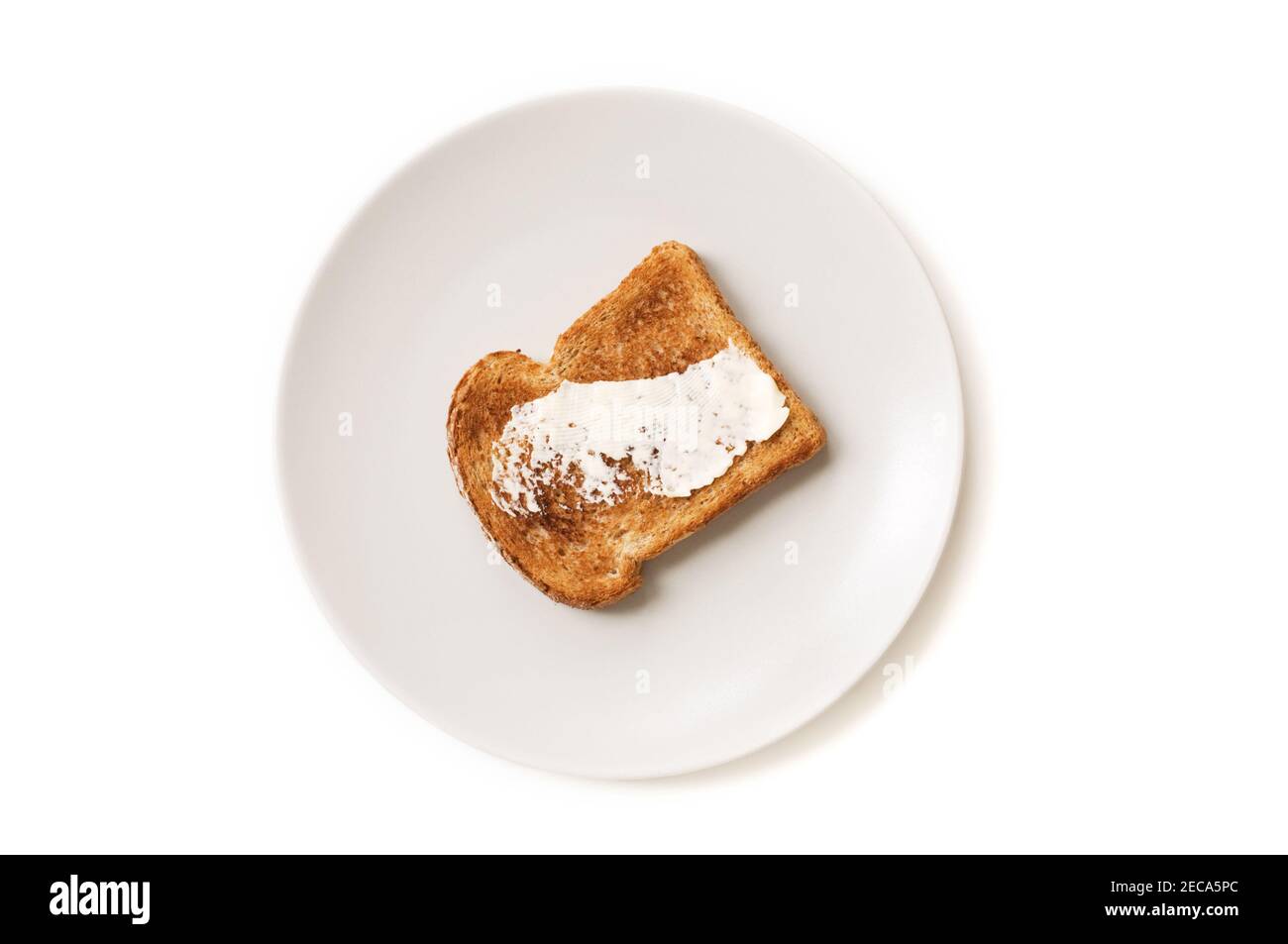 Breakfast toast on a plate Stock Photo - Alamy