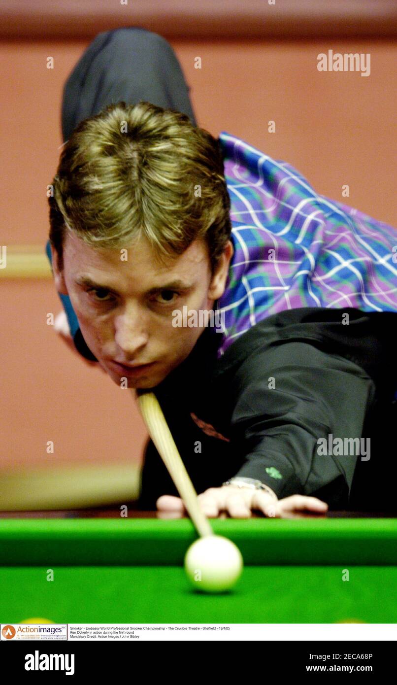 Ken doherty embassy world professional championship crucible hi-res stock photography and images ...