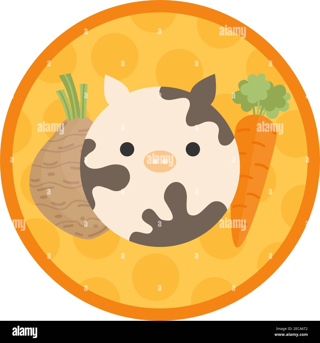 Vegetable soup dumplings Stock Vector Images - Alamy