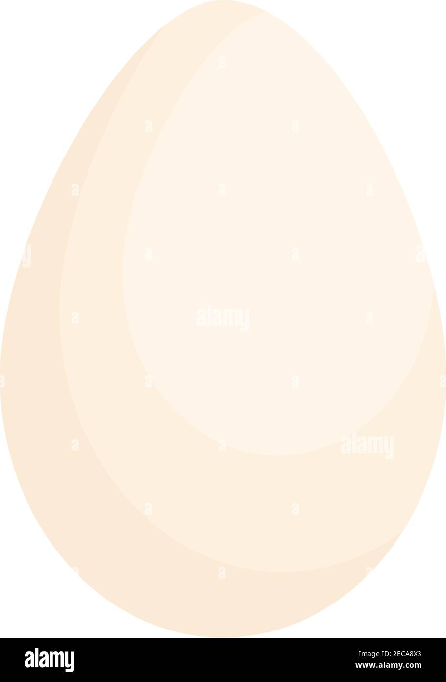 Egg vector illustration icon. Chicken egg food drawing. Isolated Stock ...