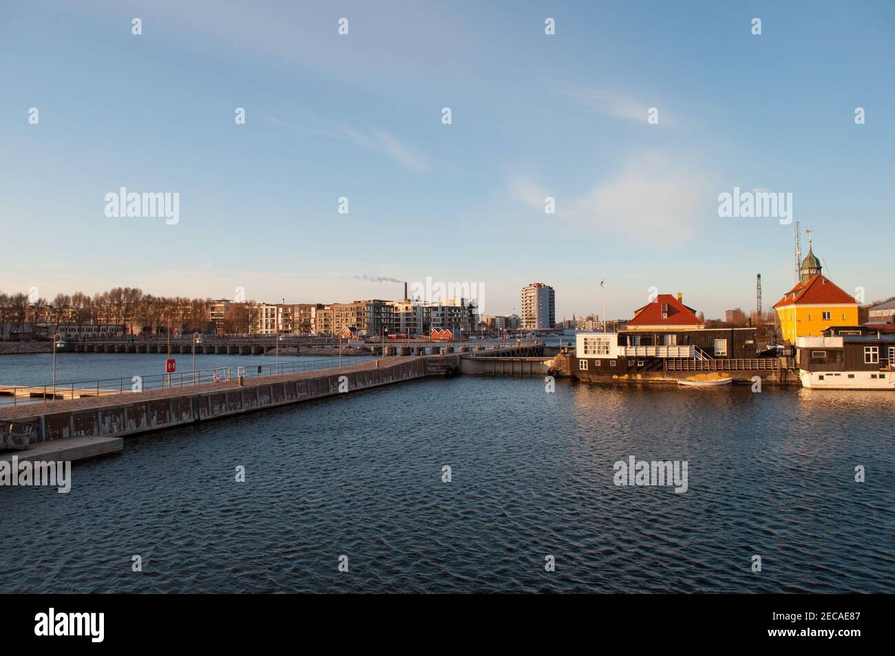 Sluseholmen in Copenhagen harbor Stock Photo - Alamy