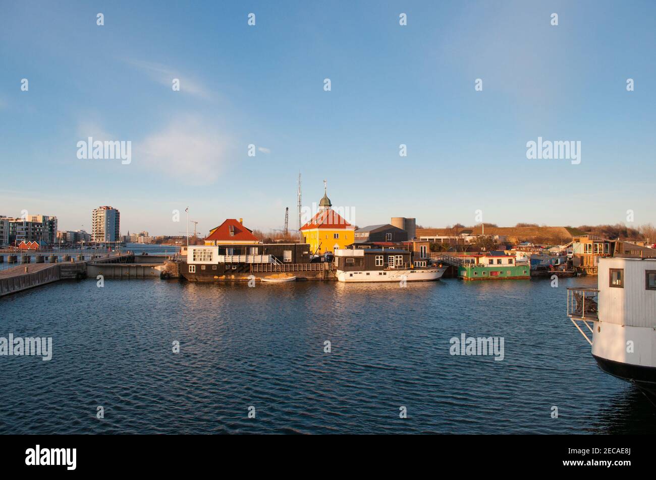 Sluseholmen in Copenhagen harbor Stock Photo - Alamy
