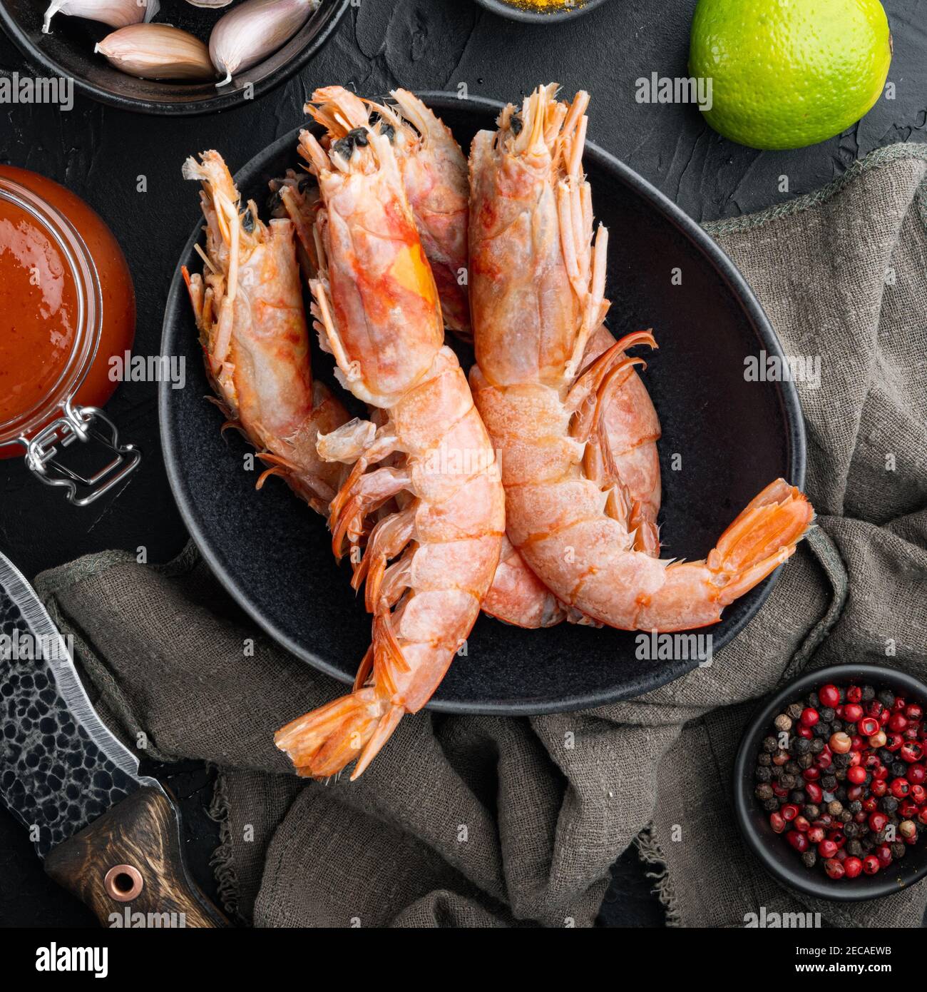 Argentinian prawns hi-res stock photography and images - Alamy