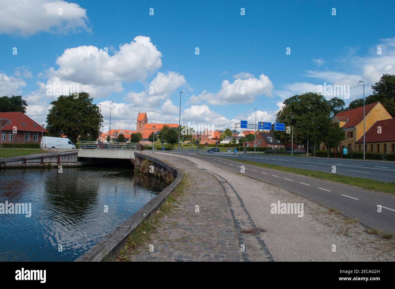 town of Naestved in Denmark Stock Photo - Alamy