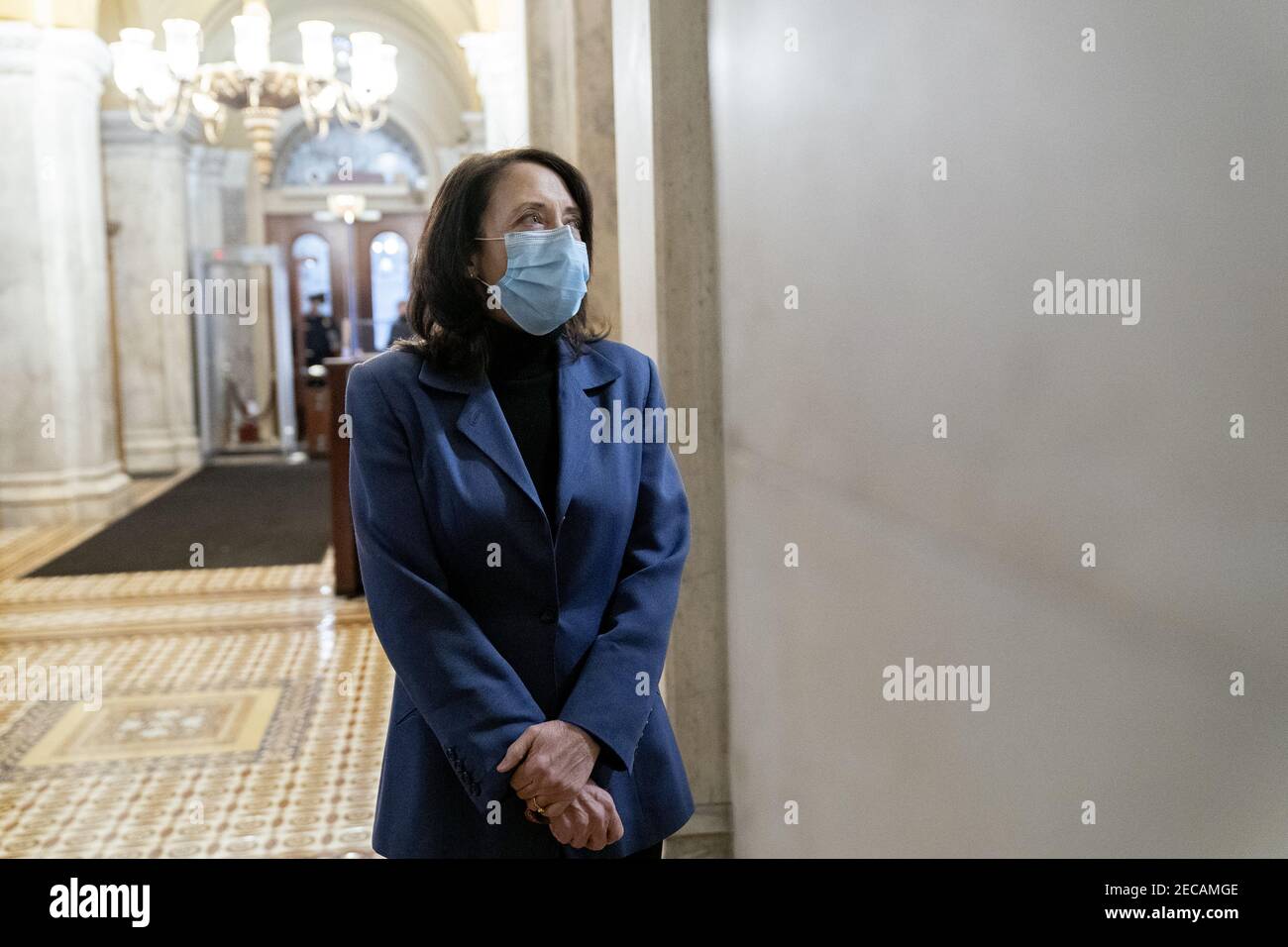 Washington, United States. 13th Feb, 2021. Senator Maria Cantwell, D-WA ...