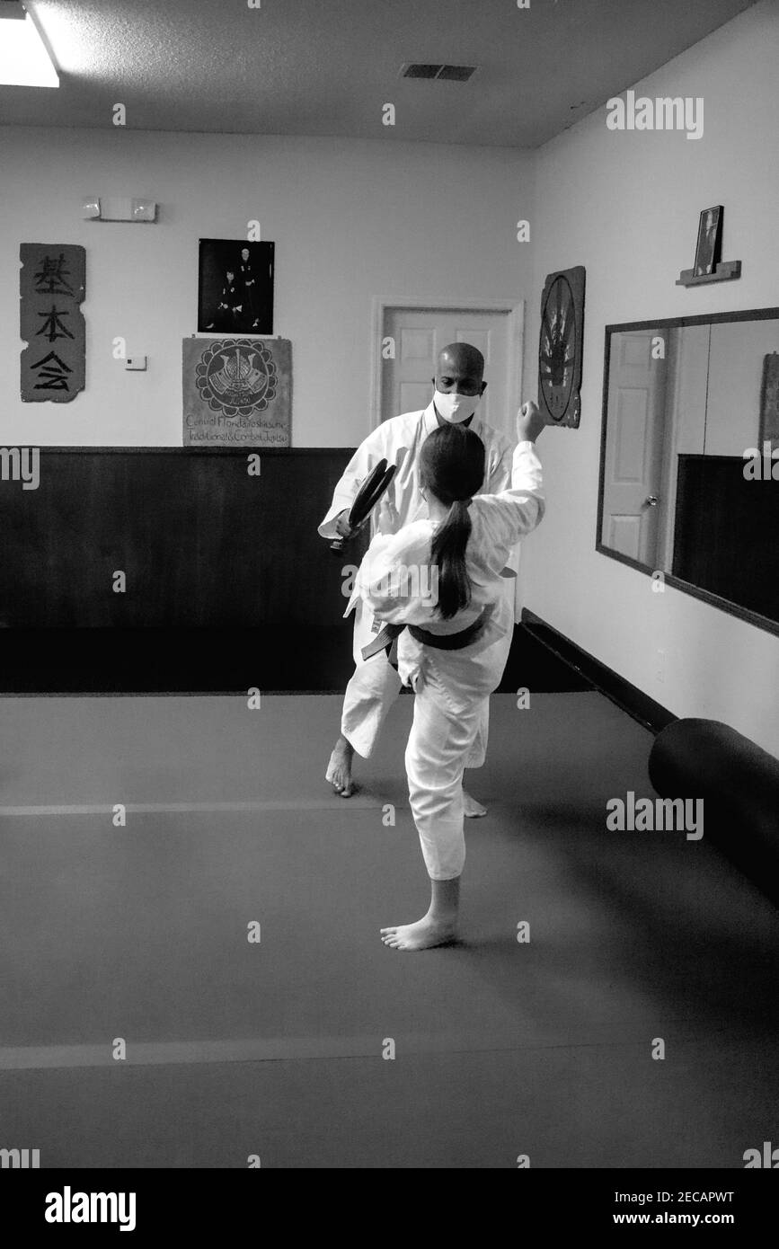 Dojo ryukyu Black and White Stock Photos & Images - Alamy