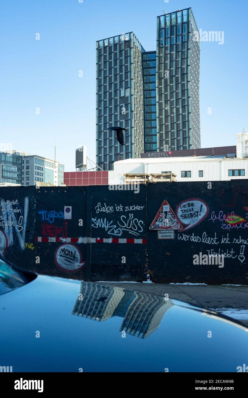 Demolition of the ESSO buildings and petrol station took place in 2014 ...