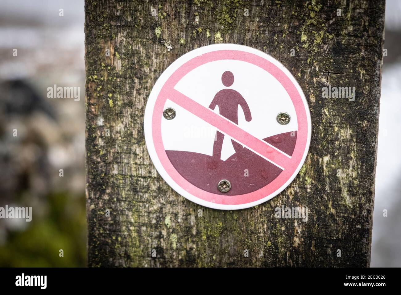 Open Access Sign in The Yorkshire Dales National Park at Ribblesdale ...