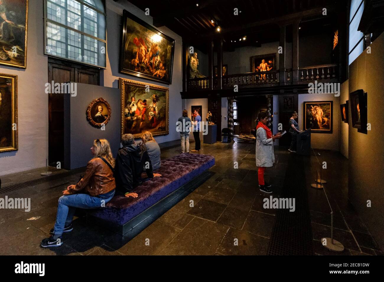 The Rubenshuis, Rubens House, museum of Peter Paul Rubens, interior ...