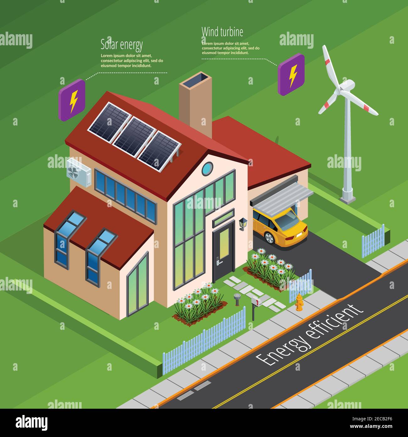 Smart home energy generation monitoring and remote computer control systems isometric internet ...