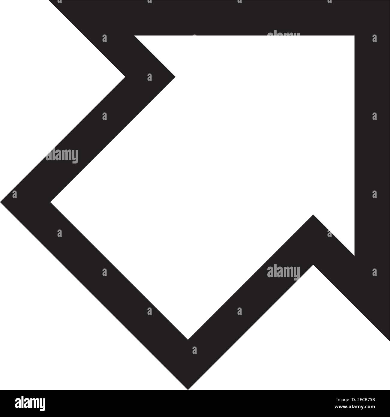 Right arrow symbol icon vector for web and application in a black flat ...