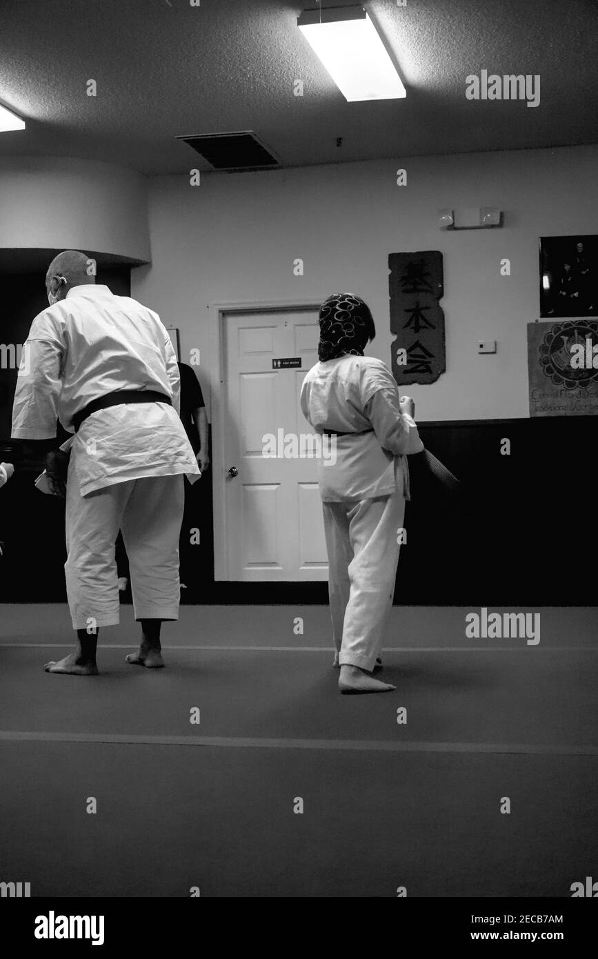 Dojo ryukyu Black and White Stock Photos & Images - Alamy