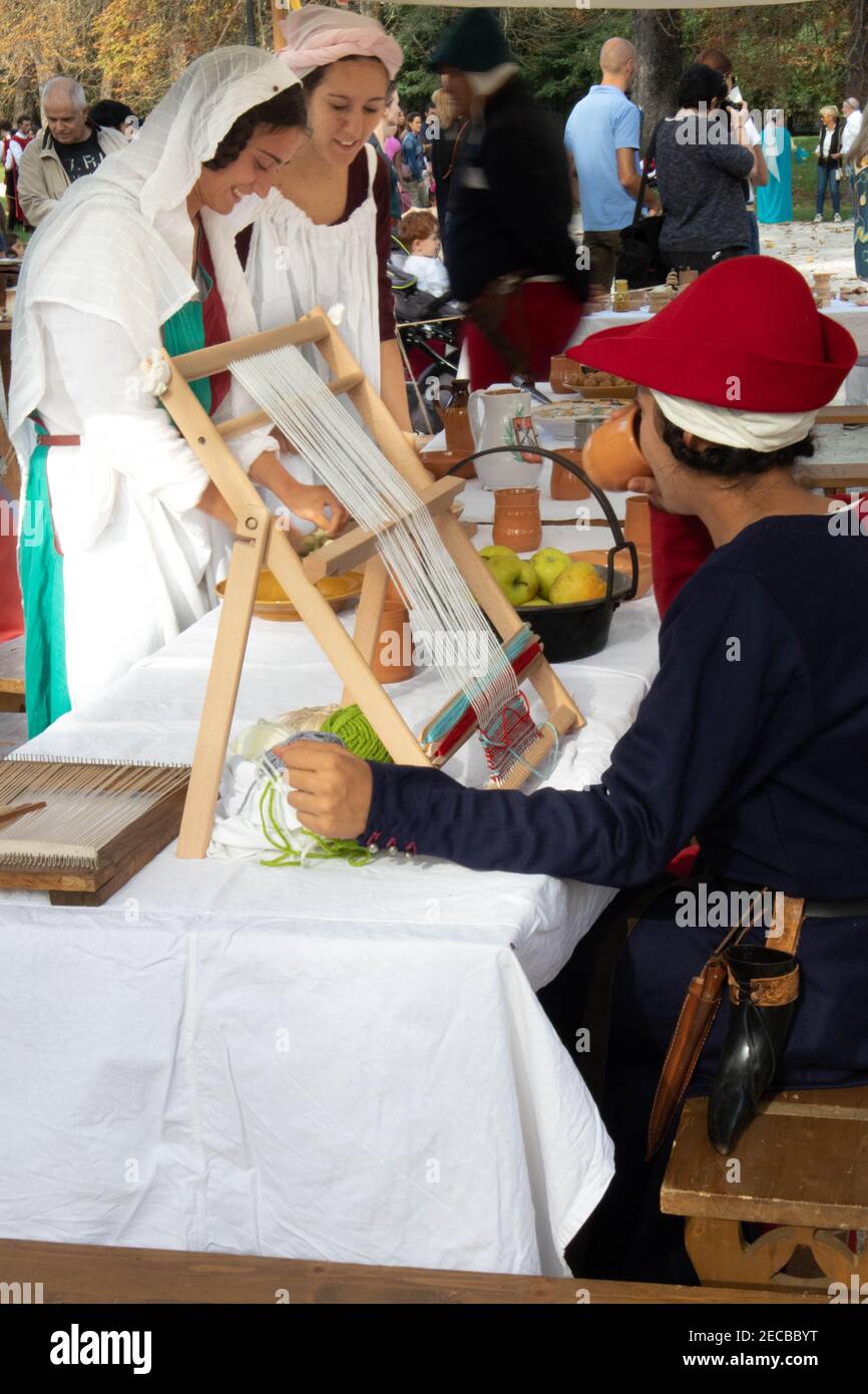 Medieval party Historic town City of Parma, Italy 2019 Stock Photo - Alamy