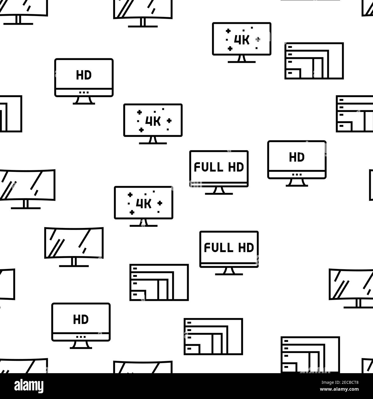 Pc wallpaper 4k Stock Vector Images - Alamy