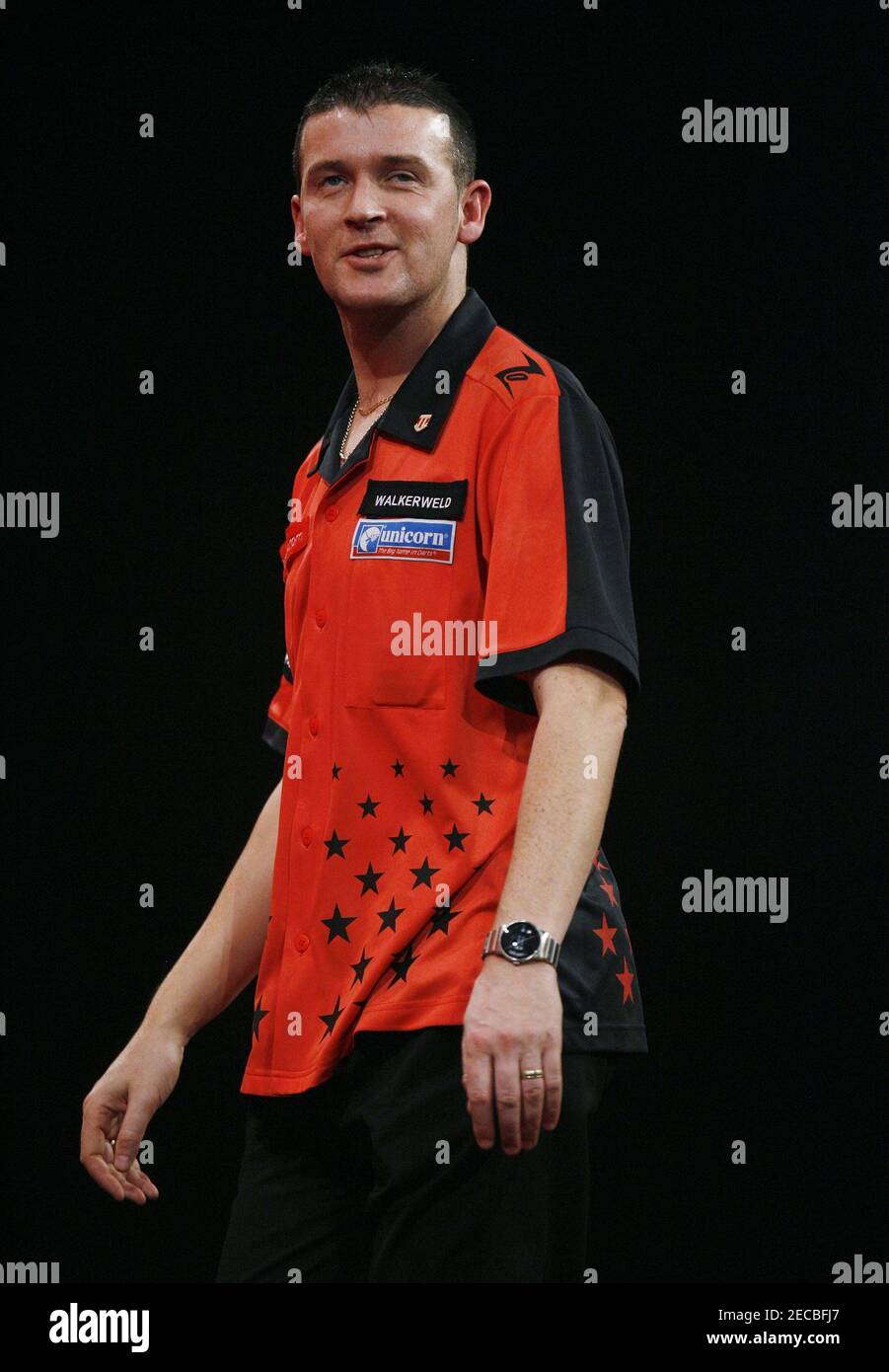 Colin osborne during the world darts championship at alexandra palace ...