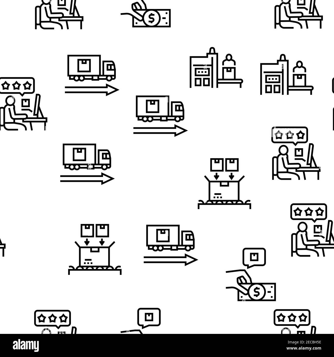 Industrial Process Vector Seamless Pattern Stock Vector Image & Art - Alamy