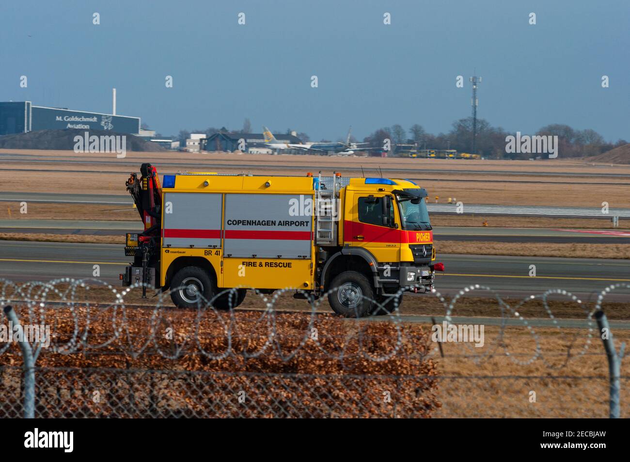 Copenhagen fire truck hi-res stock photography and images - Alamy