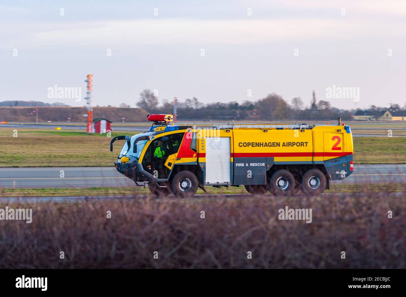 Copenhagen fire truck hi-res stock photography and images - Alamy