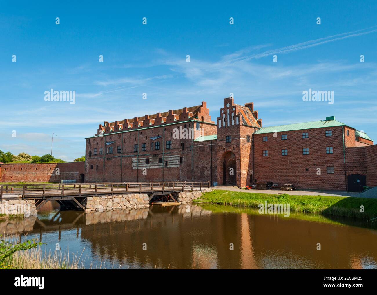 Malmo Sweden - May 16. 2014: Malmo Castle and moat Stock Photo - Alamy