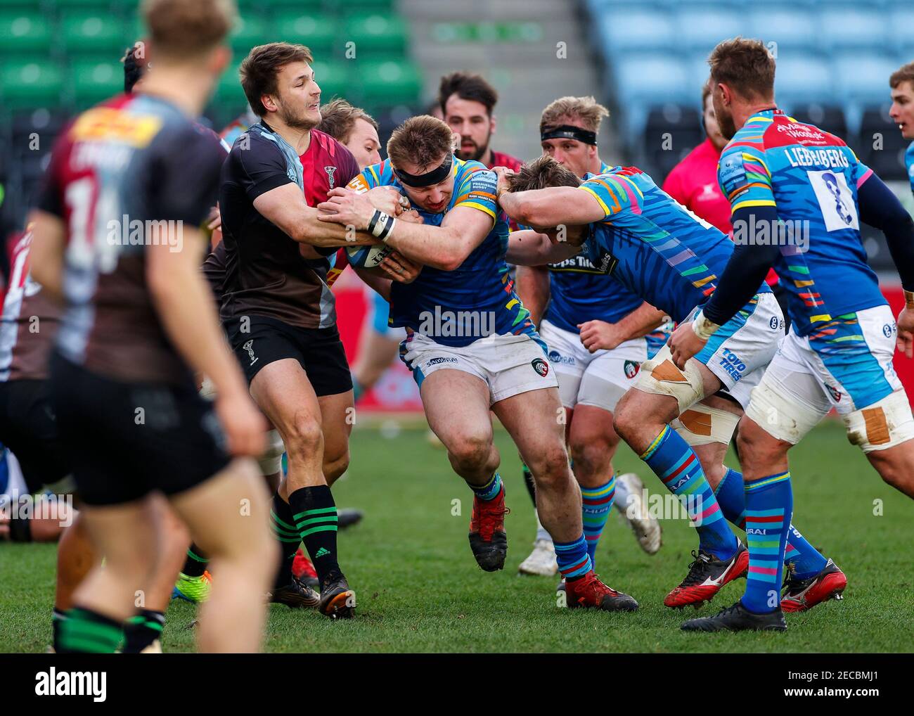 Twickenham Stoop, London, UK. 13th Feb, 2021. English Premiership Rugby ...