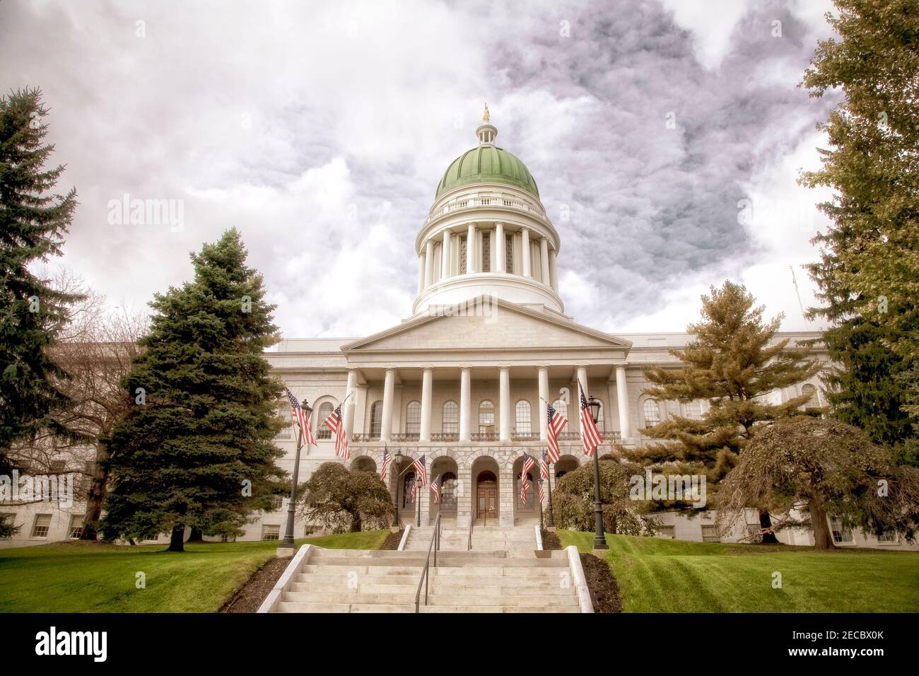 Augusta maine usa hi-res stock photography and images - Alamy