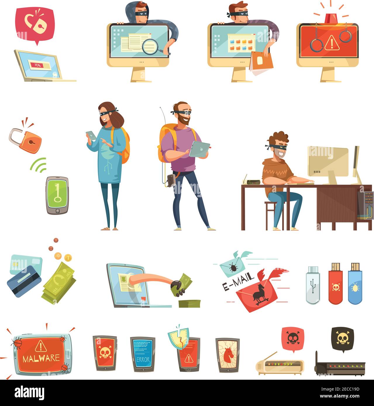 Hackers breaking computer security purchase orders bank accounts and ...